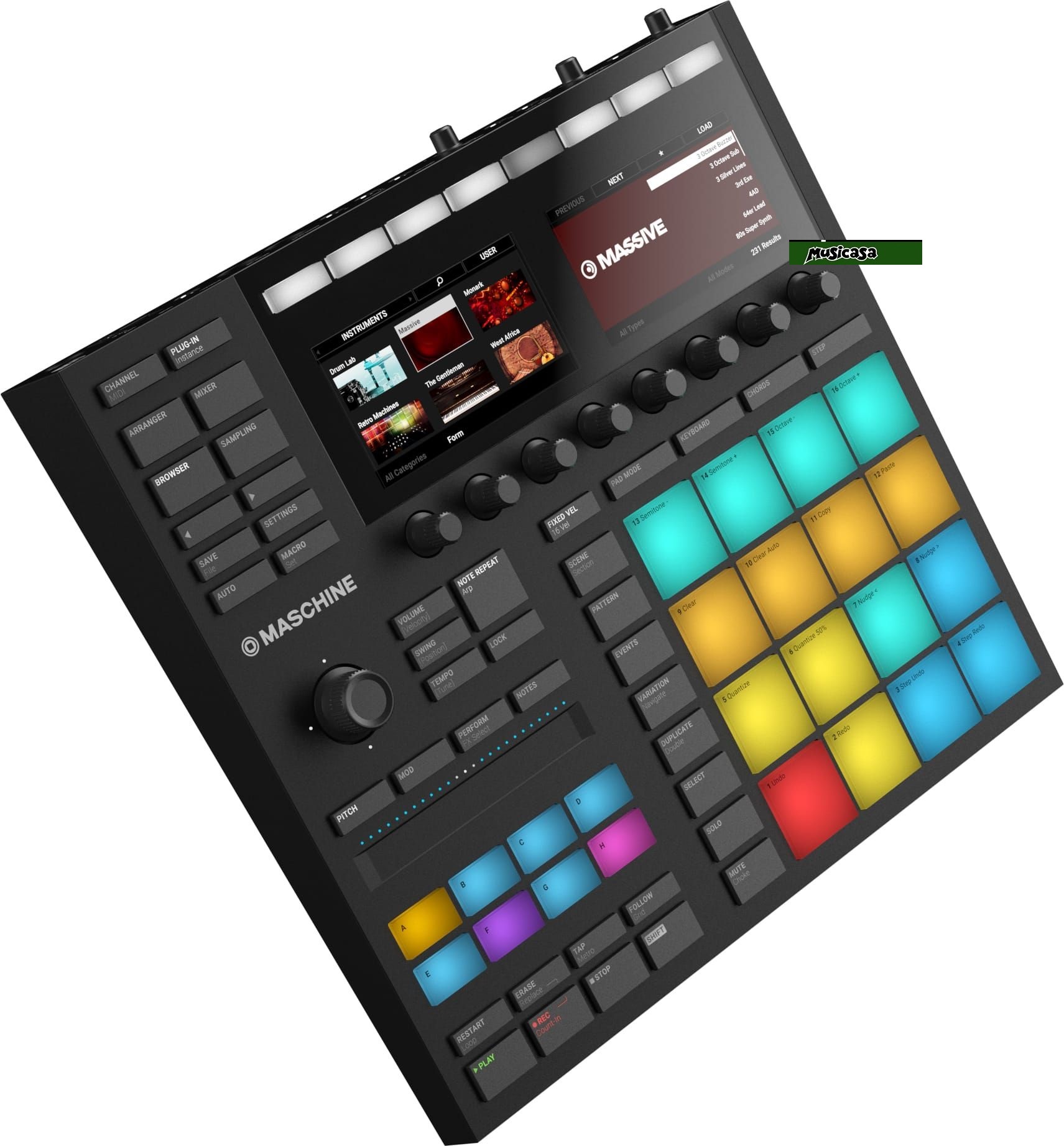 musicasablog de instrumentos musicalesNATIVE INSTRUMENTS MASCHINE MK3